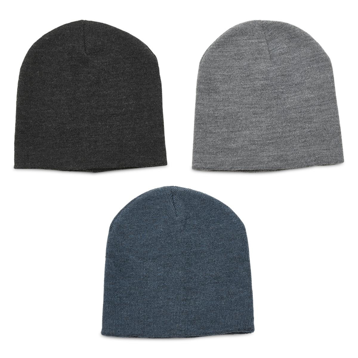 Heather Skull Beanie 4405 – Team Alpha Australia